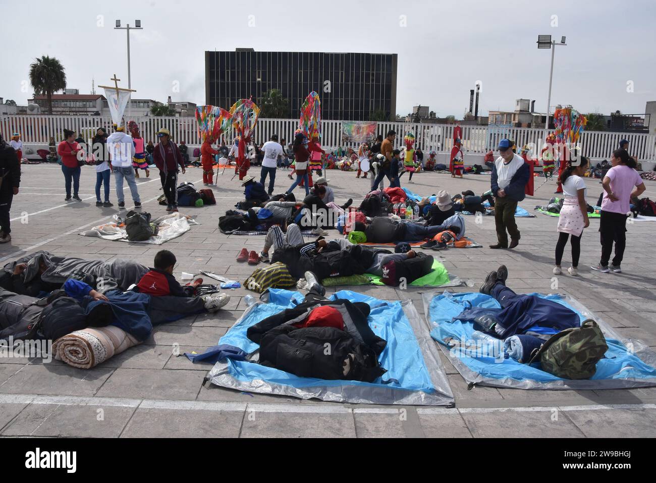 Pilgrimage to the Villa Guadalupe, December, 2023 Stock Photo - Alamy