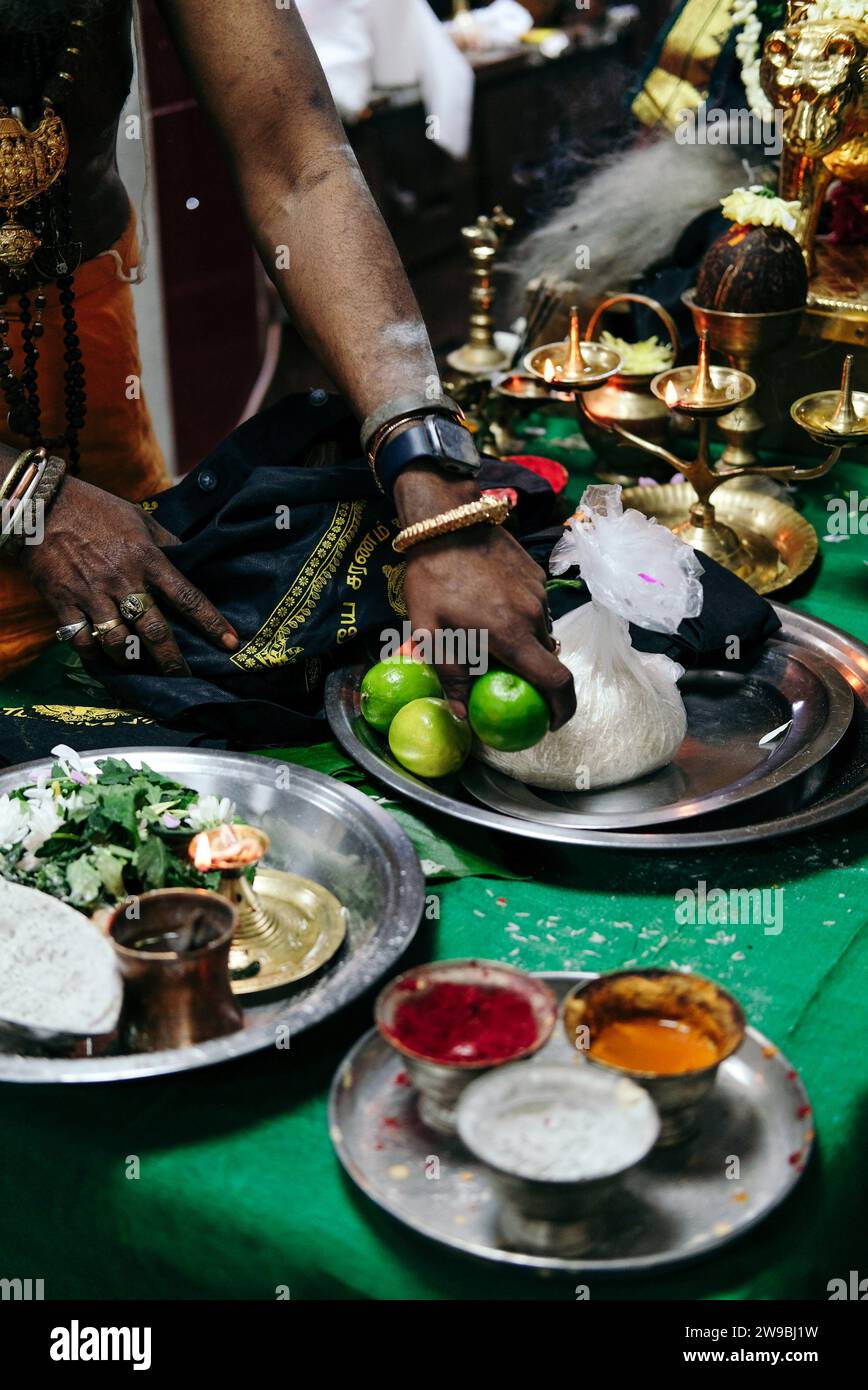 London, UK. 26th December 2023The Swami Ayyappan Temple in Manor Park ...