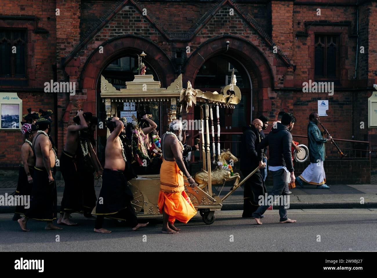 London, UK. 26th December 2023The Swami Ayyappan Temple in Manor Park ...