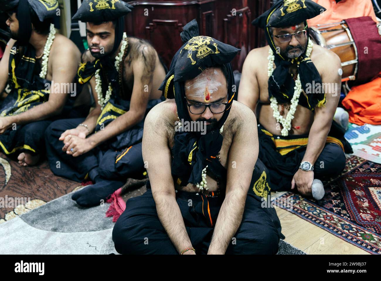 London, UK. 26th December 2023The Swami Ayyappan Temple in Manor Park ...