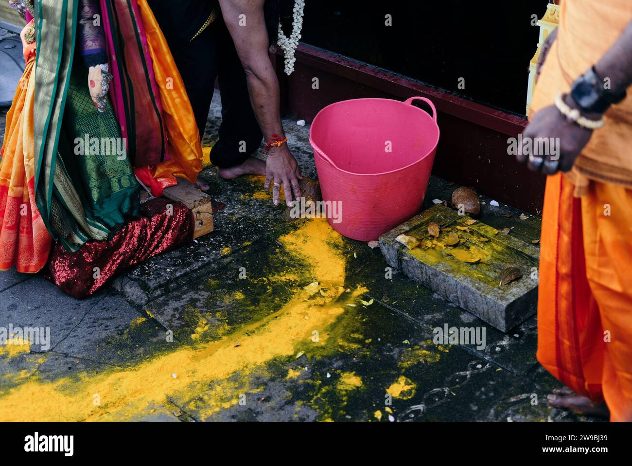 London, UK. 26th December 2023The Swami Ayyappan Temple in Manor Park ...