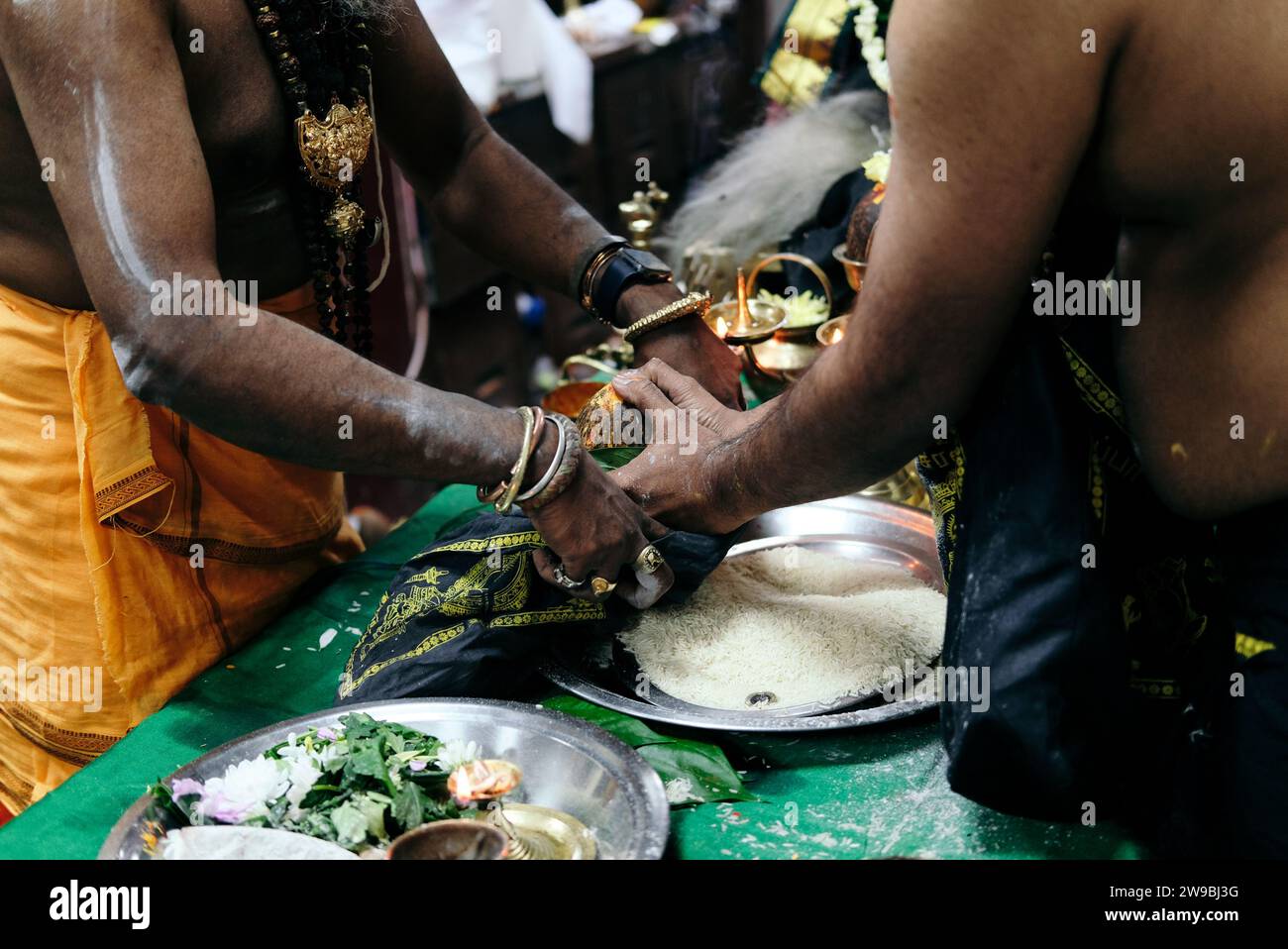 London, UK. 26th December 2023The Swami Ayyappan Temple in Manor Park ...