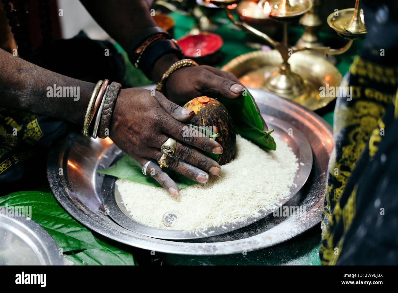 London, UK. 26th December 2023The Swami Ayyappan Temple in Manor Park ...