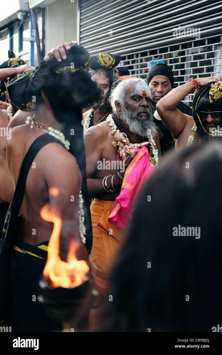 London, UK. 26th December 2023The Swami Ayyappan Temple in Manor Park ...