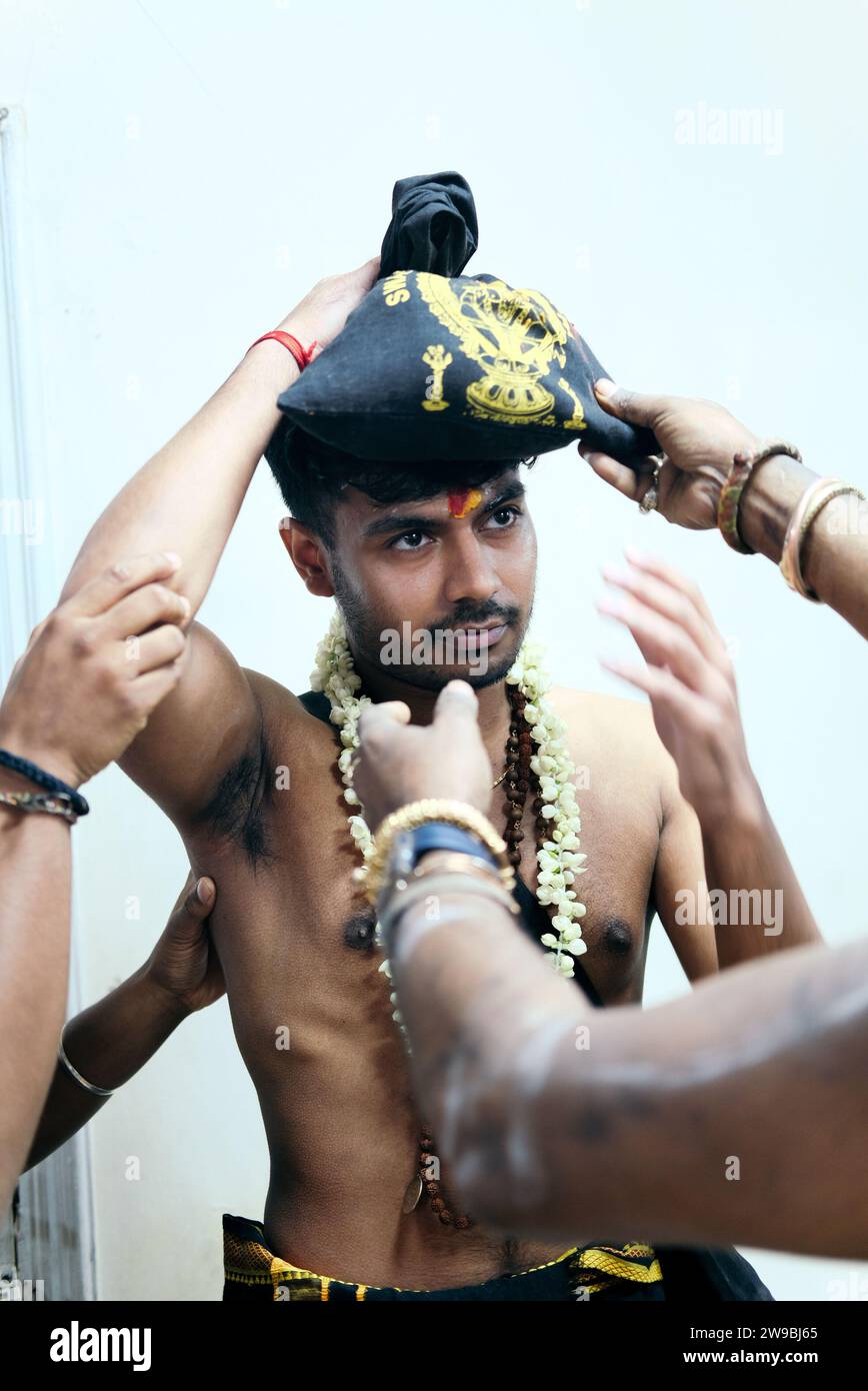 London, UK. 26th December 2023The Swami Ayyappan Temple in Manor Park ...