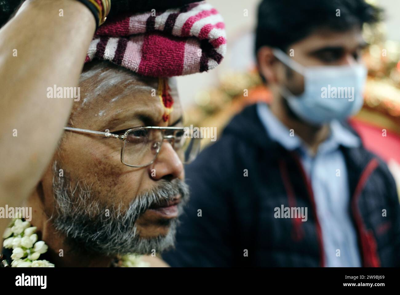 London, UK. 26th December 2023The Swami Ayyappan Temple in Manor Park ...
