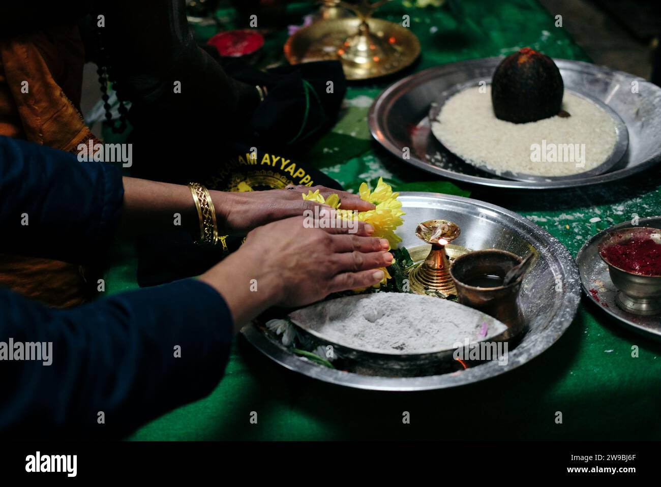 Ayyappan pooja hi-res stock photography and images - Alamy