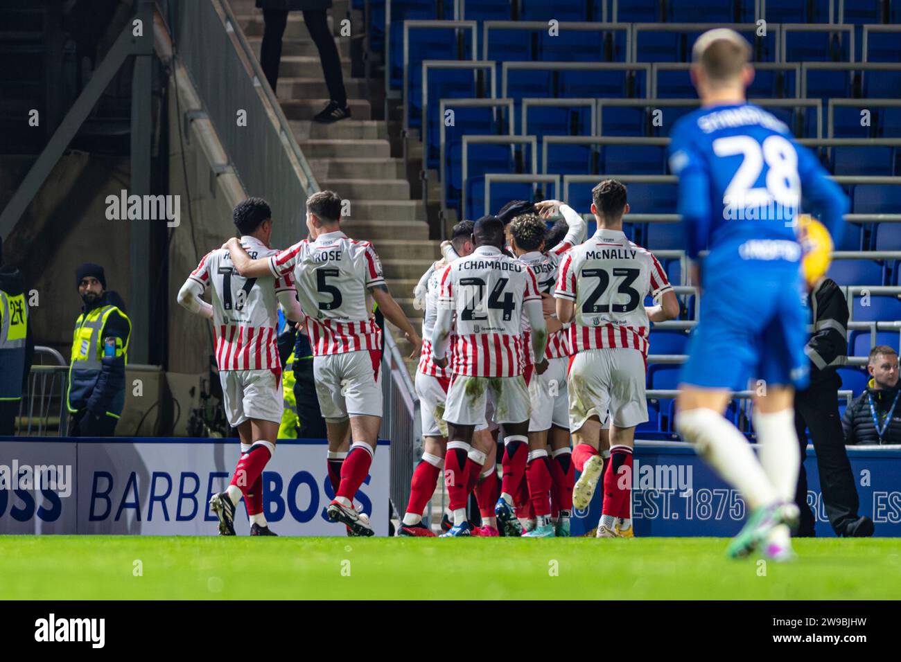 26th December 2023; St Andrews, Birmingham, West Midlands, England; EFL Championship Football ...