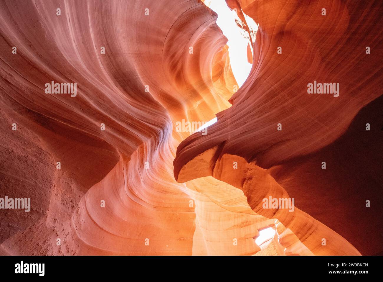 Navajo Upper Lower Antelope Canyon Arizona Stock Photo - Alamy