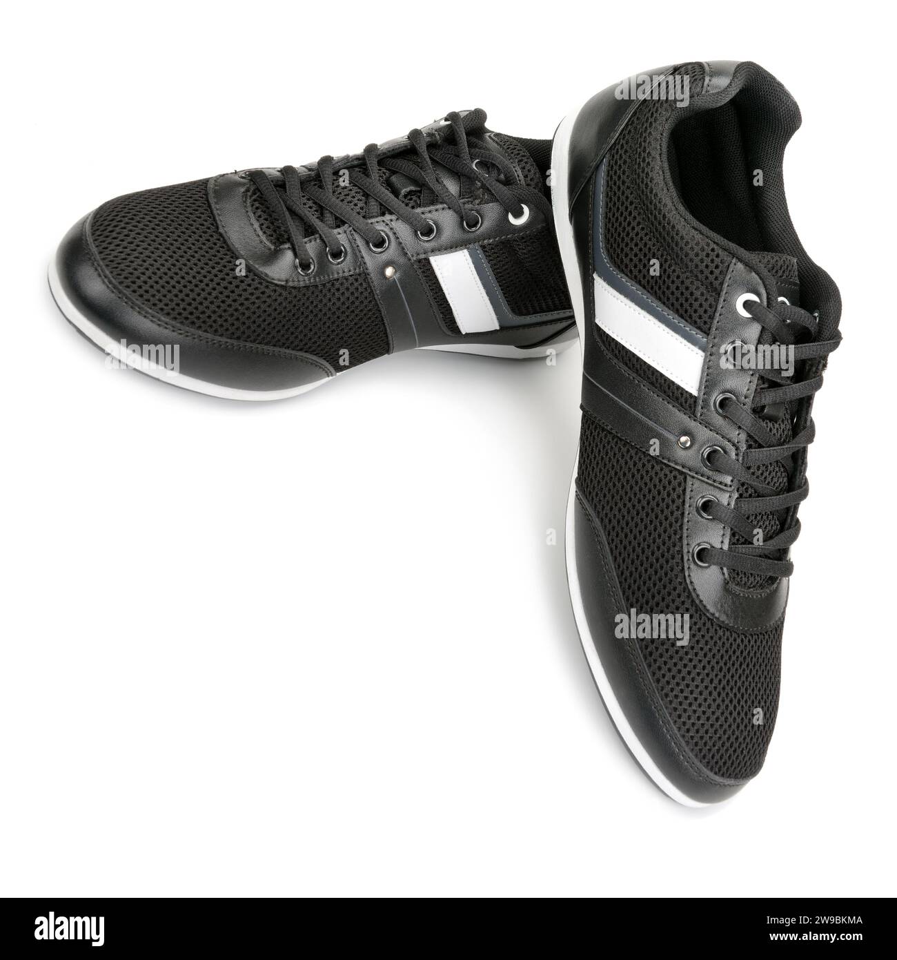 Sport sneakers isolated on white background. Free space for text Stock ...