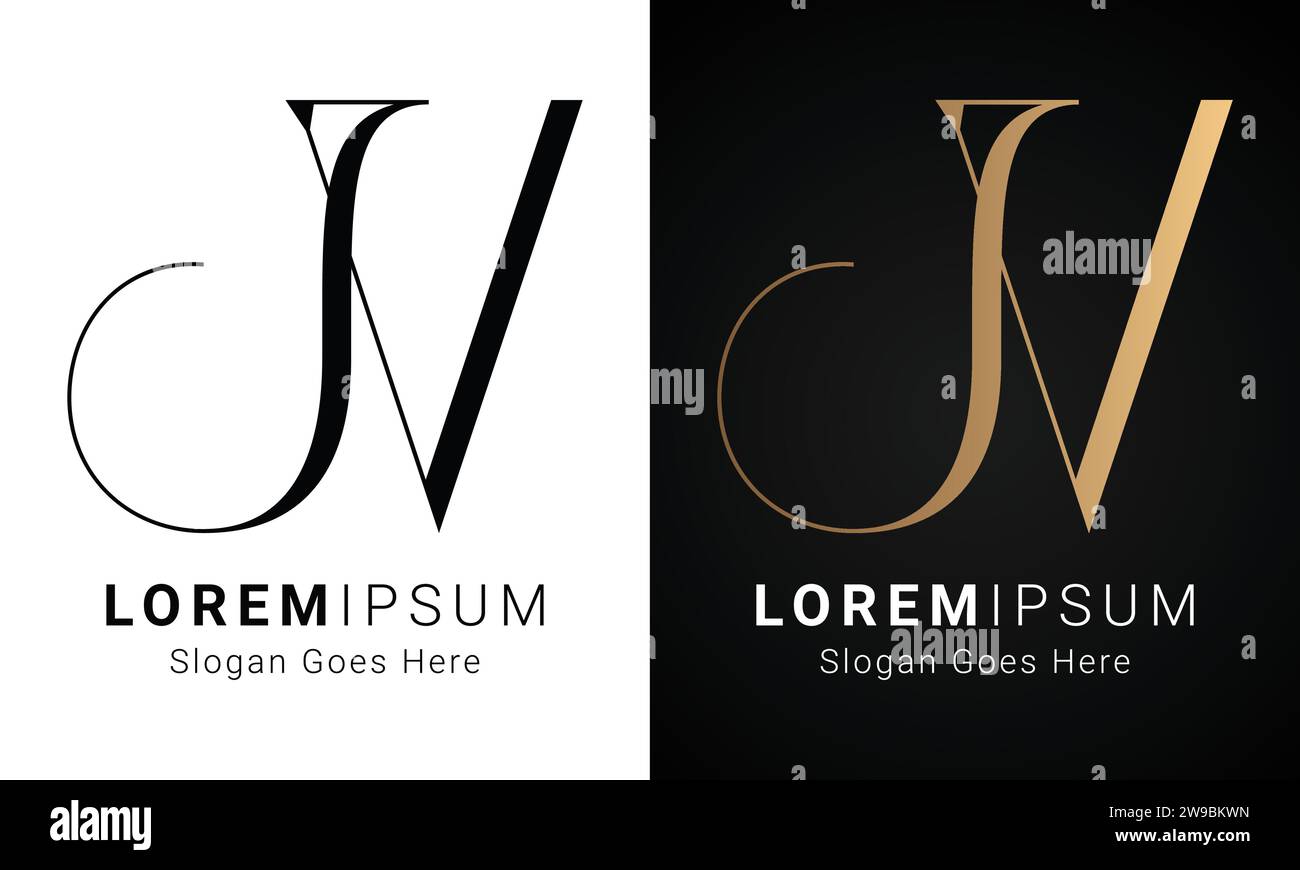 J initial logo Stock Vector Images - Alamy