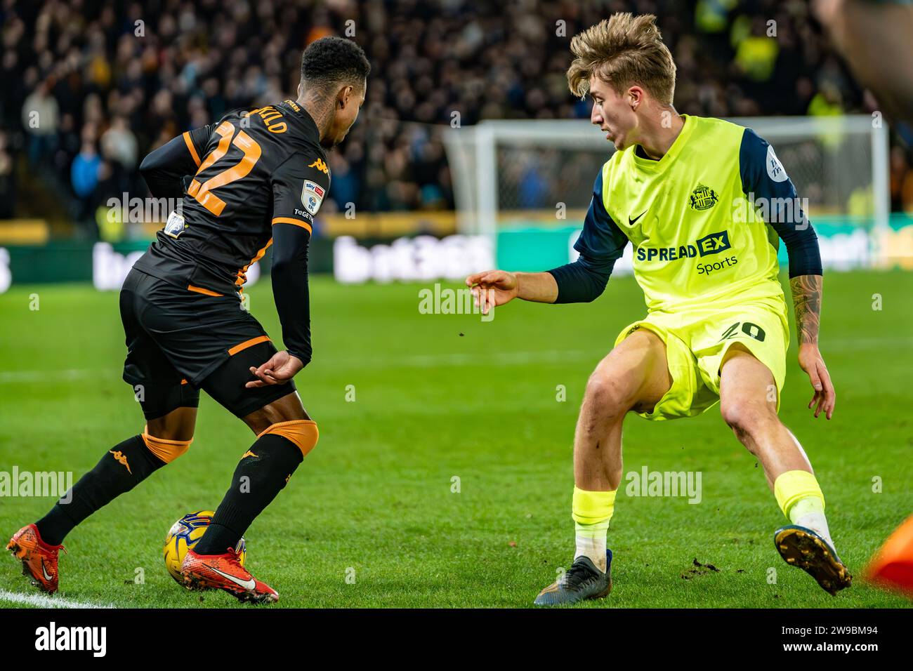 HULL, UK. 26th December 2023. EFL Championship Football League: Hull ...