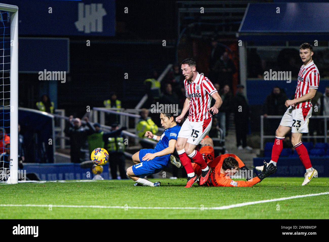 26th December 2023; St Andrews, Birmingham, West Midlands, England; EFL Championship Football ...