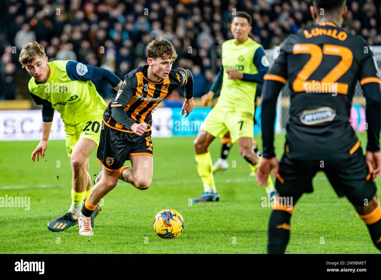 HULL, UK. 26th December 2023. EFL Championship Football League: Hull ...