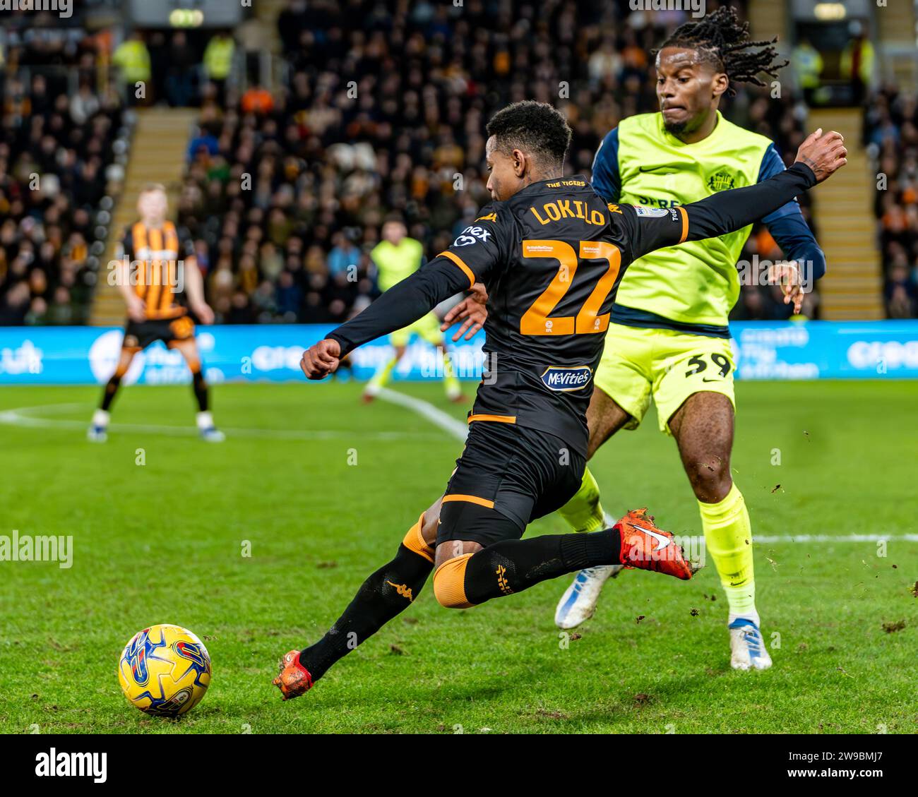 HULL, UK. 26th December 2023. EFL Championship Football League: Hull ...