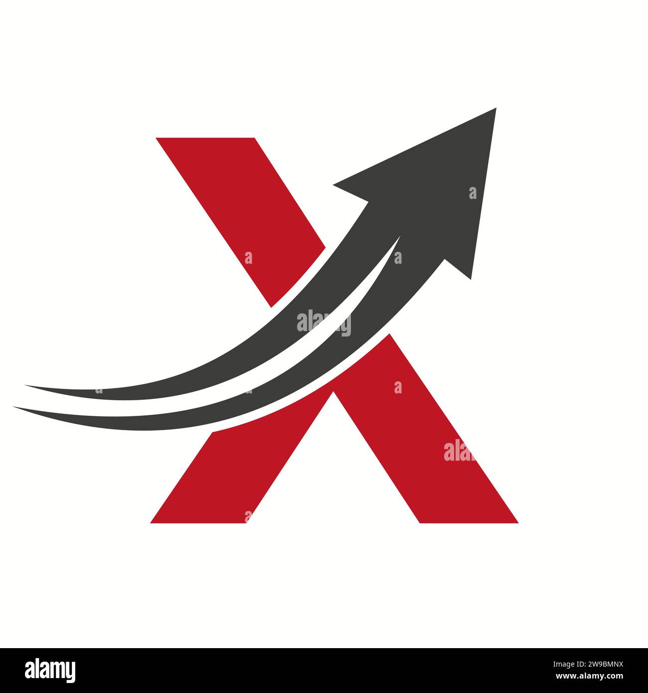 X arrow logo Stock Vector Images - Alamy
