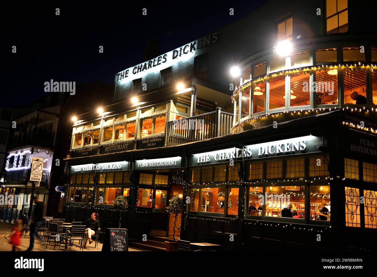 the charles dickens pub & restaurant,broadstairs town,east kent,uk ...
