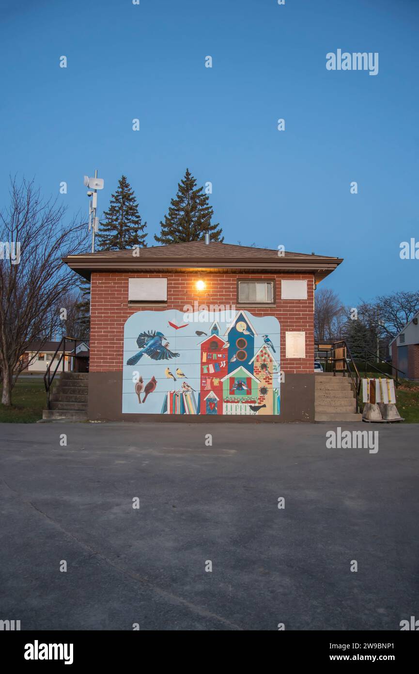 Our Popular Singers mural at Bellevue Park in Pincourt, Quebec, Canada ...
