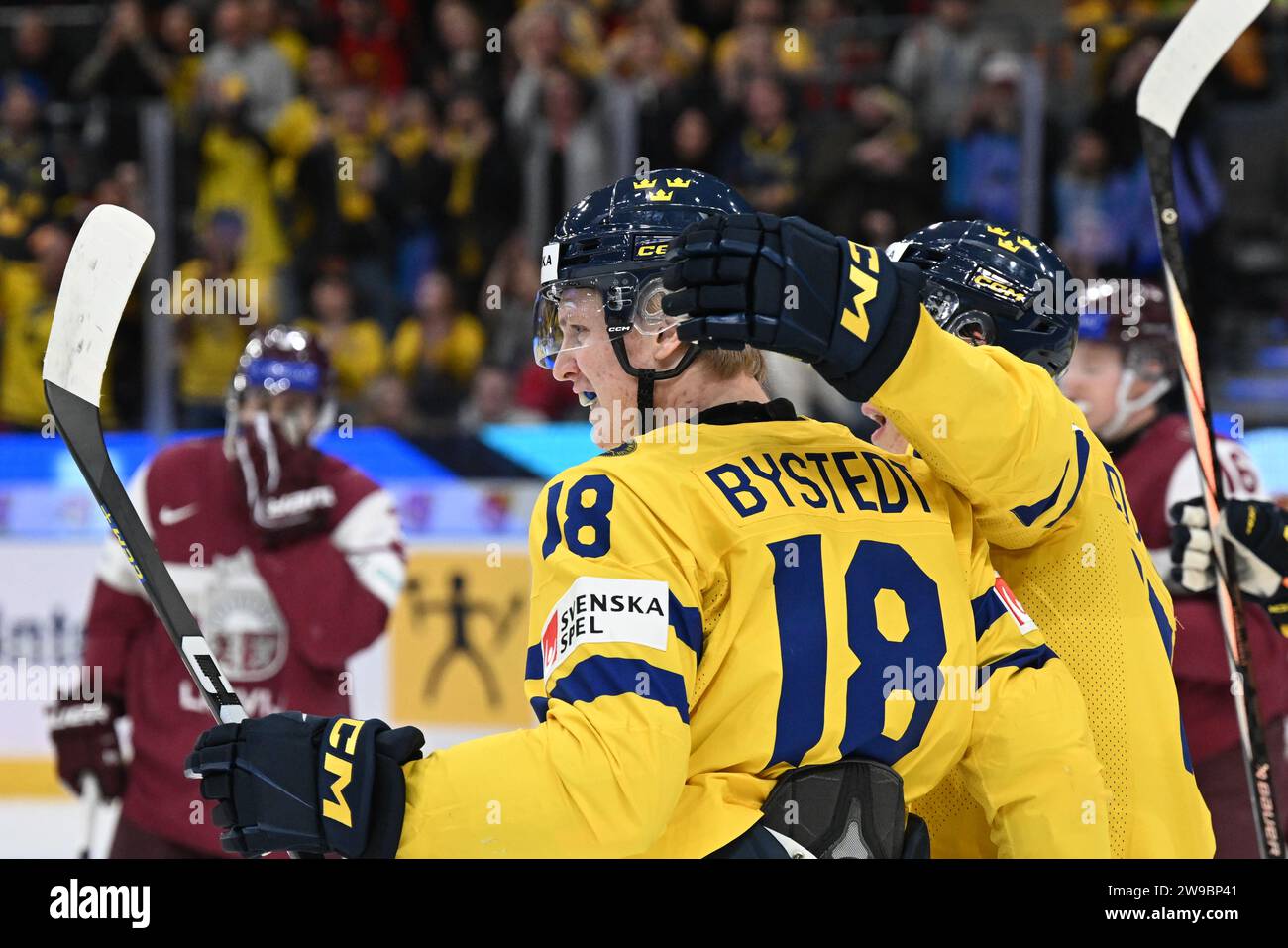 Gothenburg, Sweden 20231226Score 2-0 Sweden's Filip Bystedt during the ...