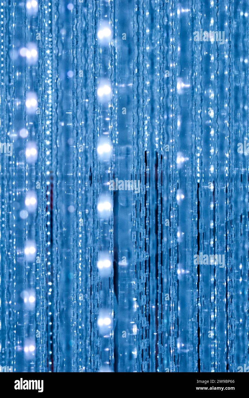 chain of lights making a beautiful background Stock Photo - Alamy