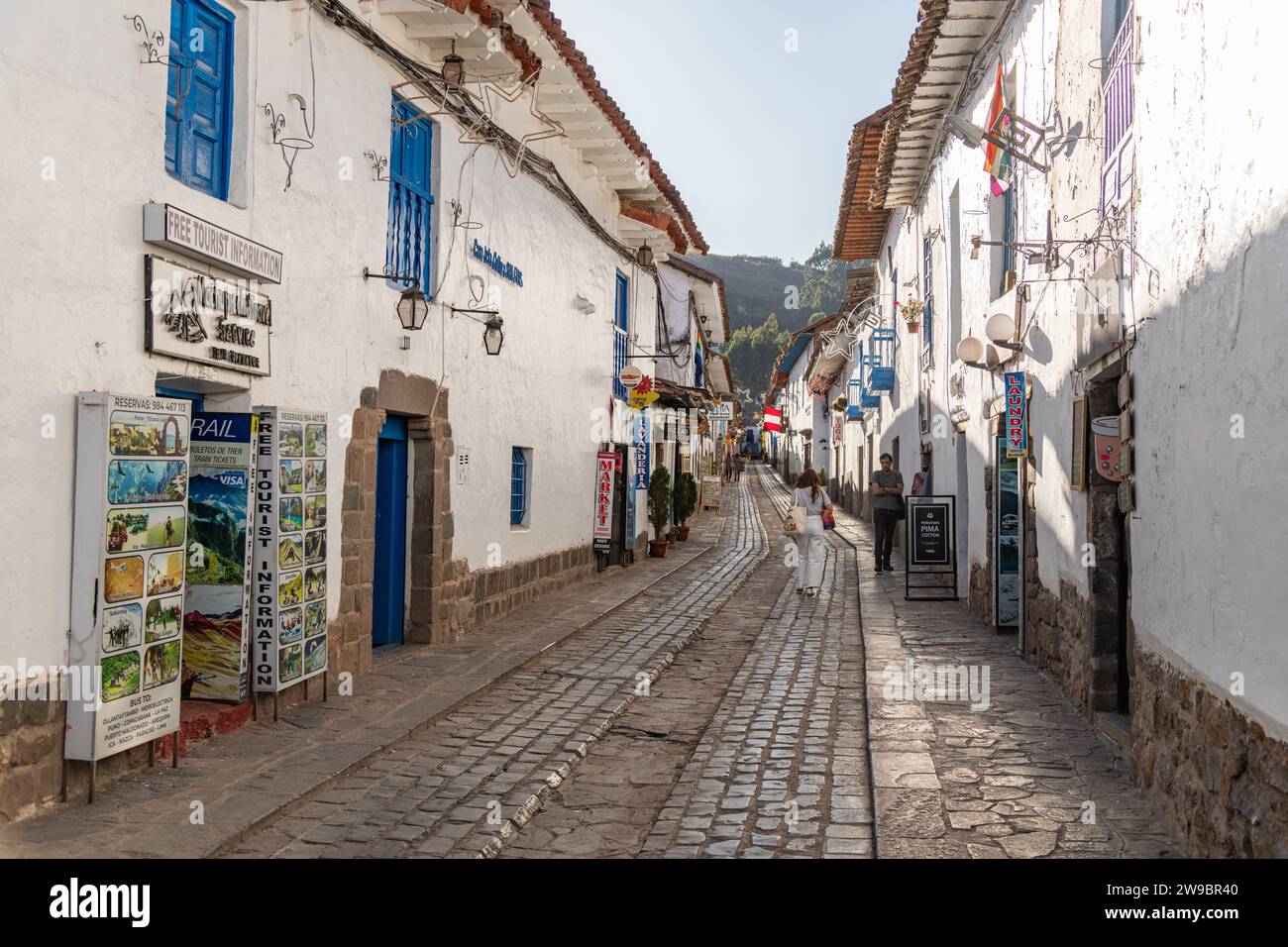A street in Cusco, Peru Stock Photo - Alamy