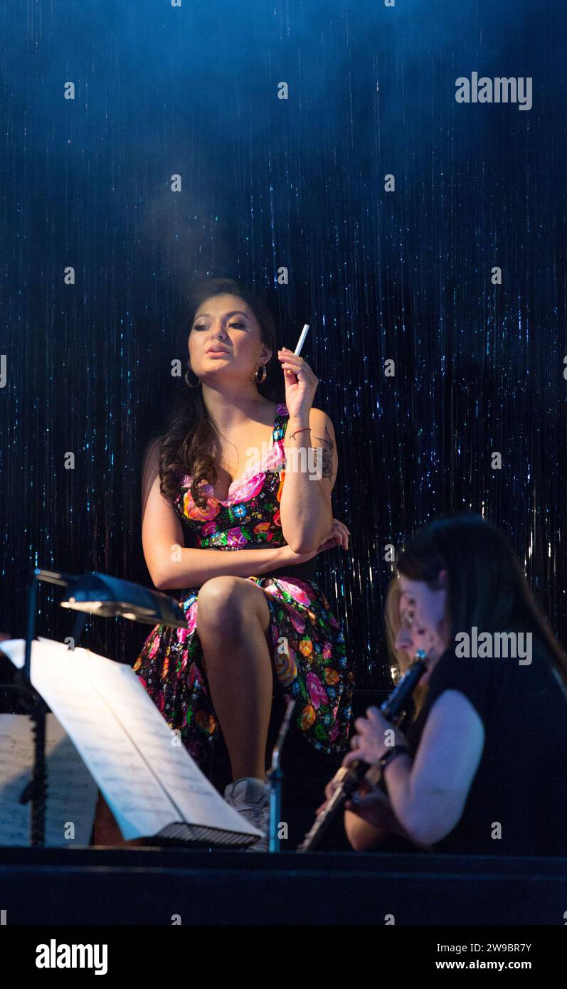 Aigul Akhmetshina (Carmen) in LA TRAGEDIE DE CARMEN by Bizet adapted by ...