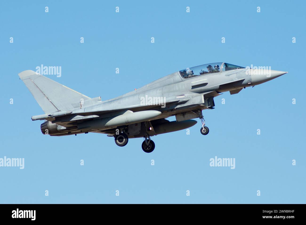 Modern Eurofighter Typhoon fighter plane Stock Photo - Alamy
