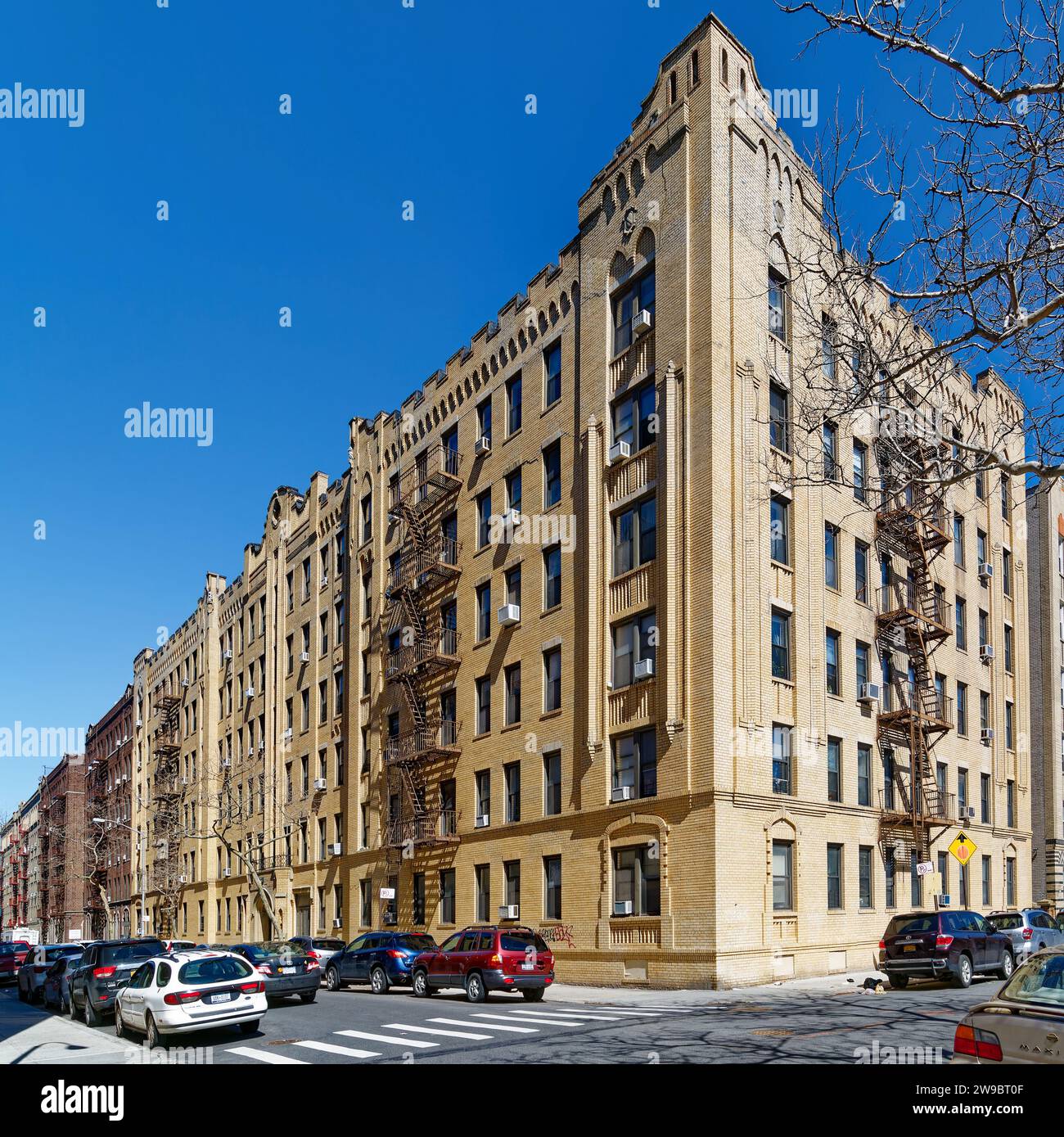 3133 Brighton 7th Street is a six-story brick apartment building with ...