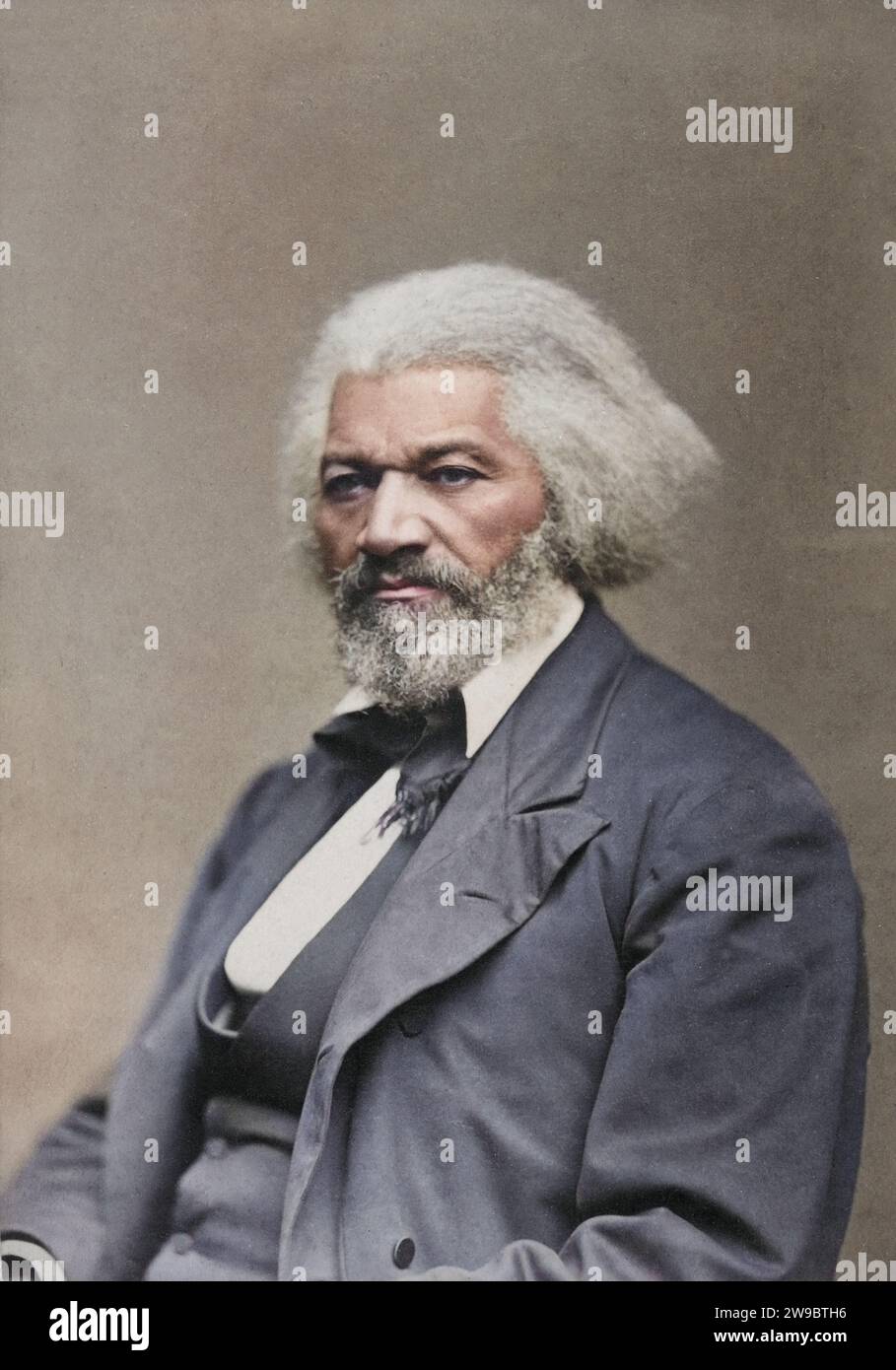 Portrait of Frederick Douglass. Circa 1879. By George Kendall Warren ...