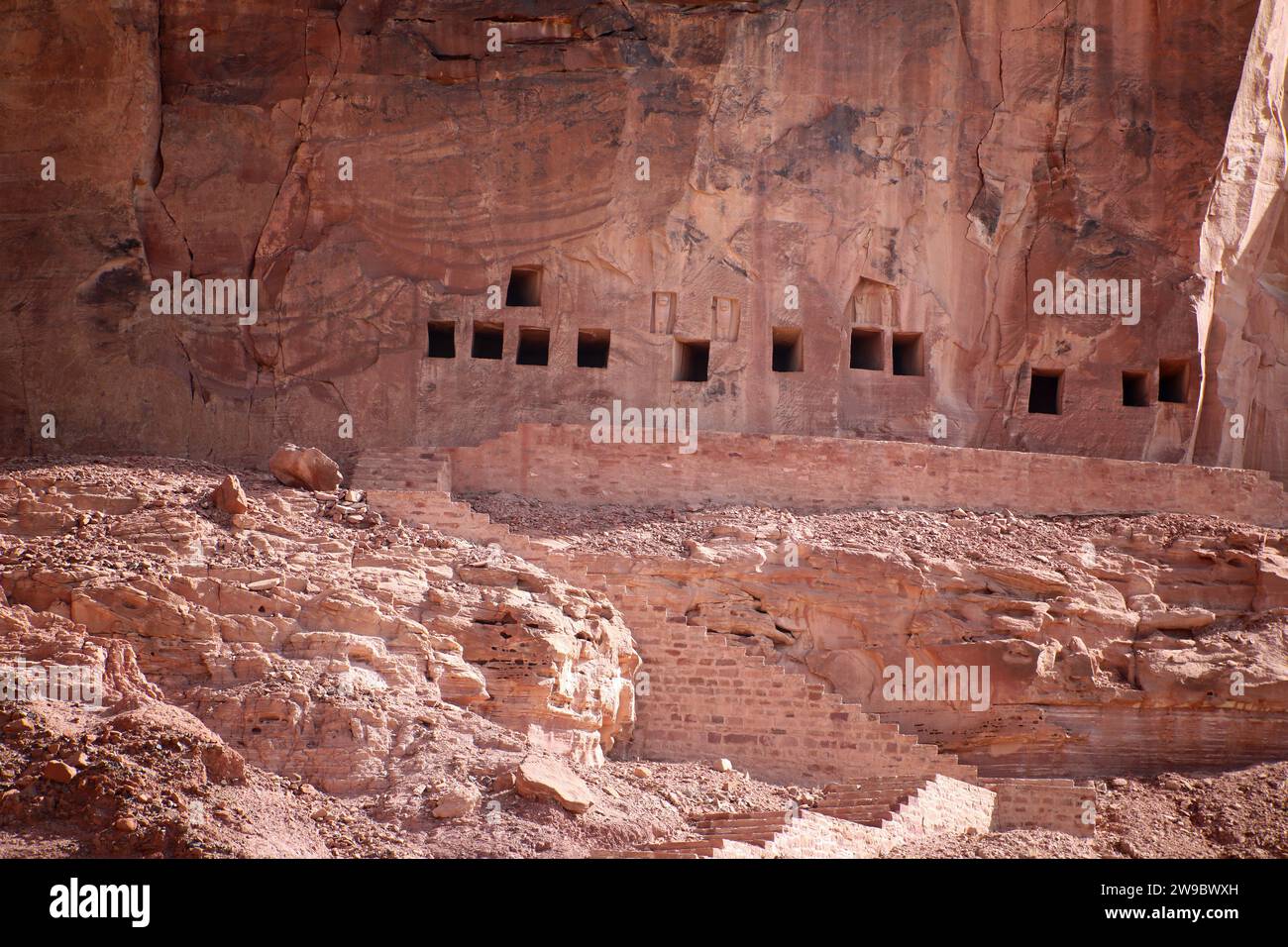 Ancient Lion Tombs of Dadan at AlUla in Saudi Arabia Stock Photo - Alamy