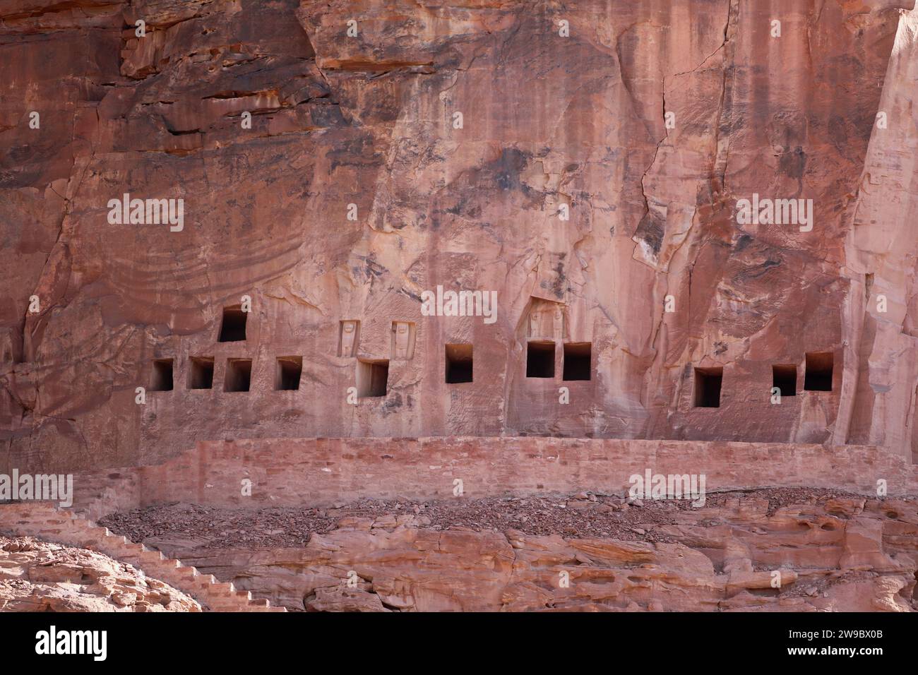 Ancient Lion Tombs of Dadan at AlUla in Saudi Arabia Stock Photo - Alamy