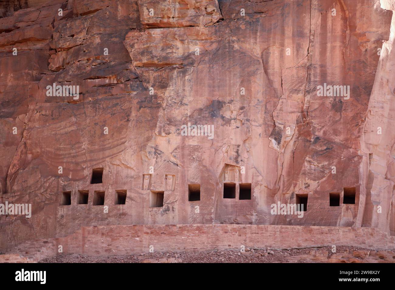 Ancient Lion Tombs of Dadan at AlUla in Saudi Arabia Stock Photo - Alamy