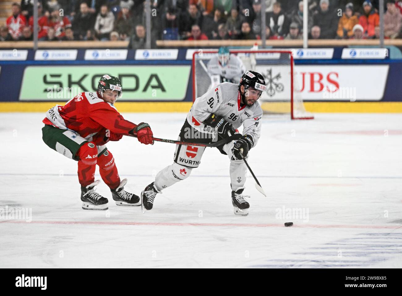 Davos, Eisstadion Davos, Spengler Cup: Frölunda HC - Team, Canada. 26th ...