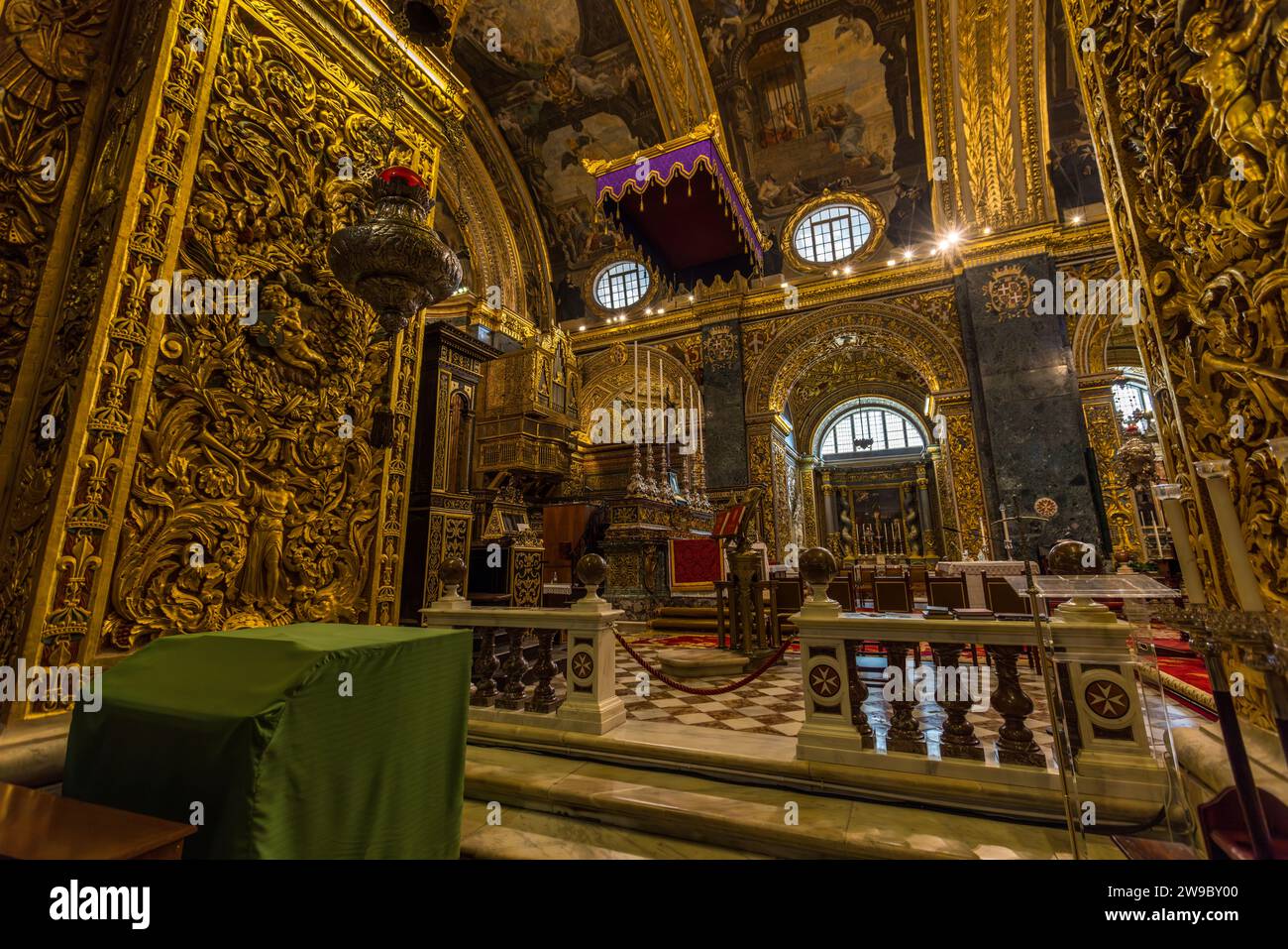St. John's Co-Cathedral in Valletta, Malta Stock Photo - Alamy
