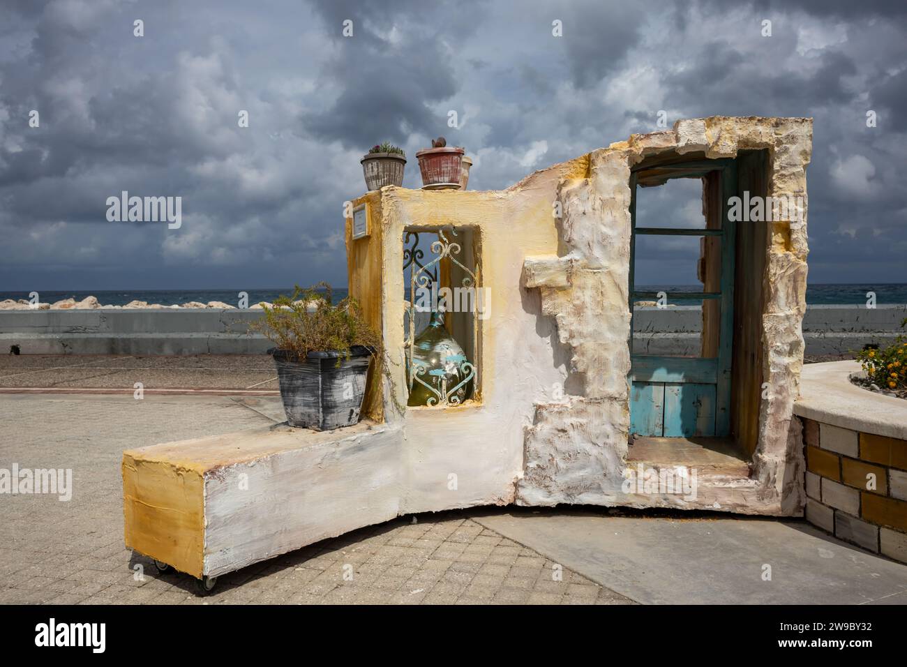 Exhibition of traditional details, used in the greek architecture ...