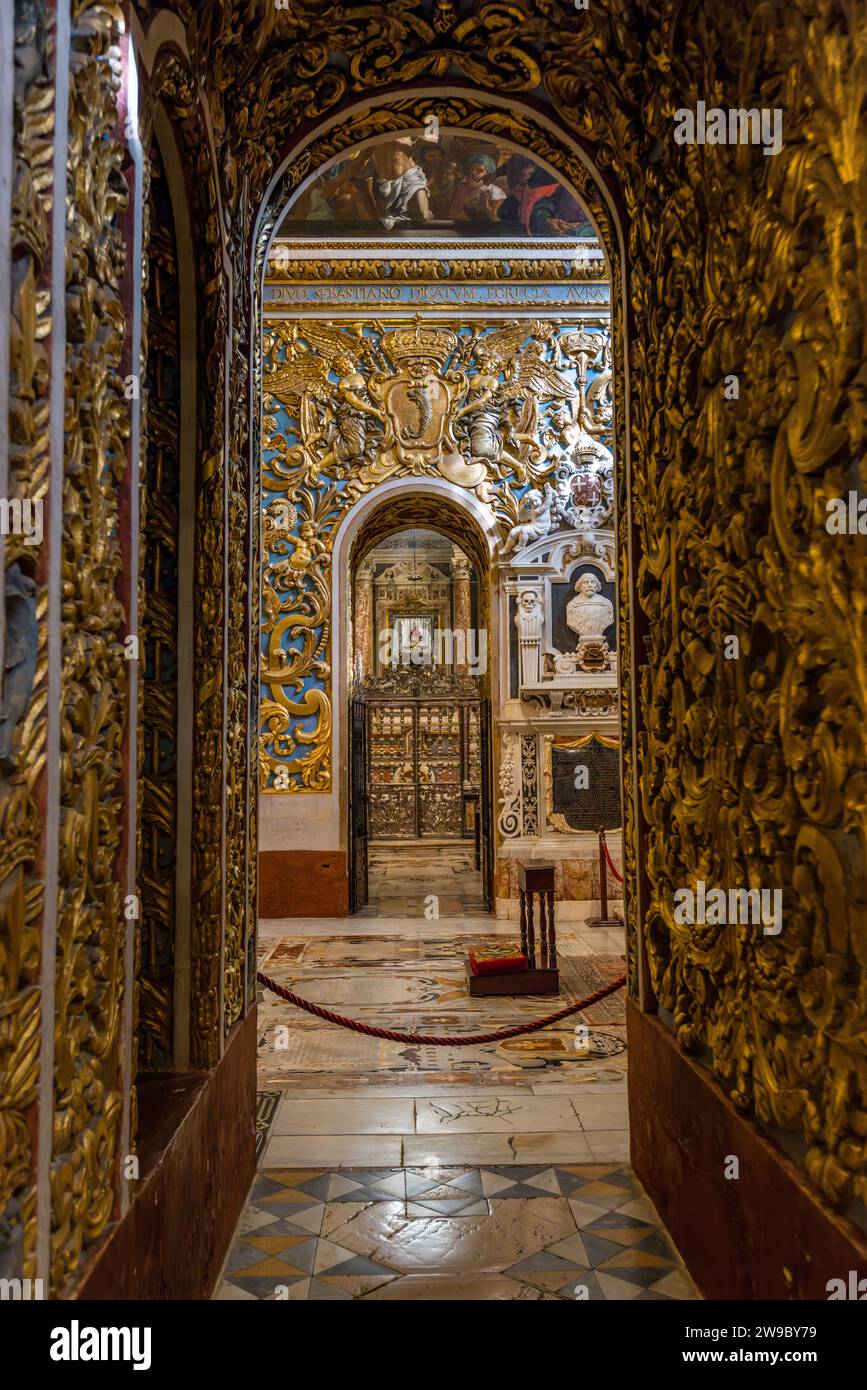 Co-Cathedral of St. John the Baptist in Valletta, Malta Stock Photo - Alamy