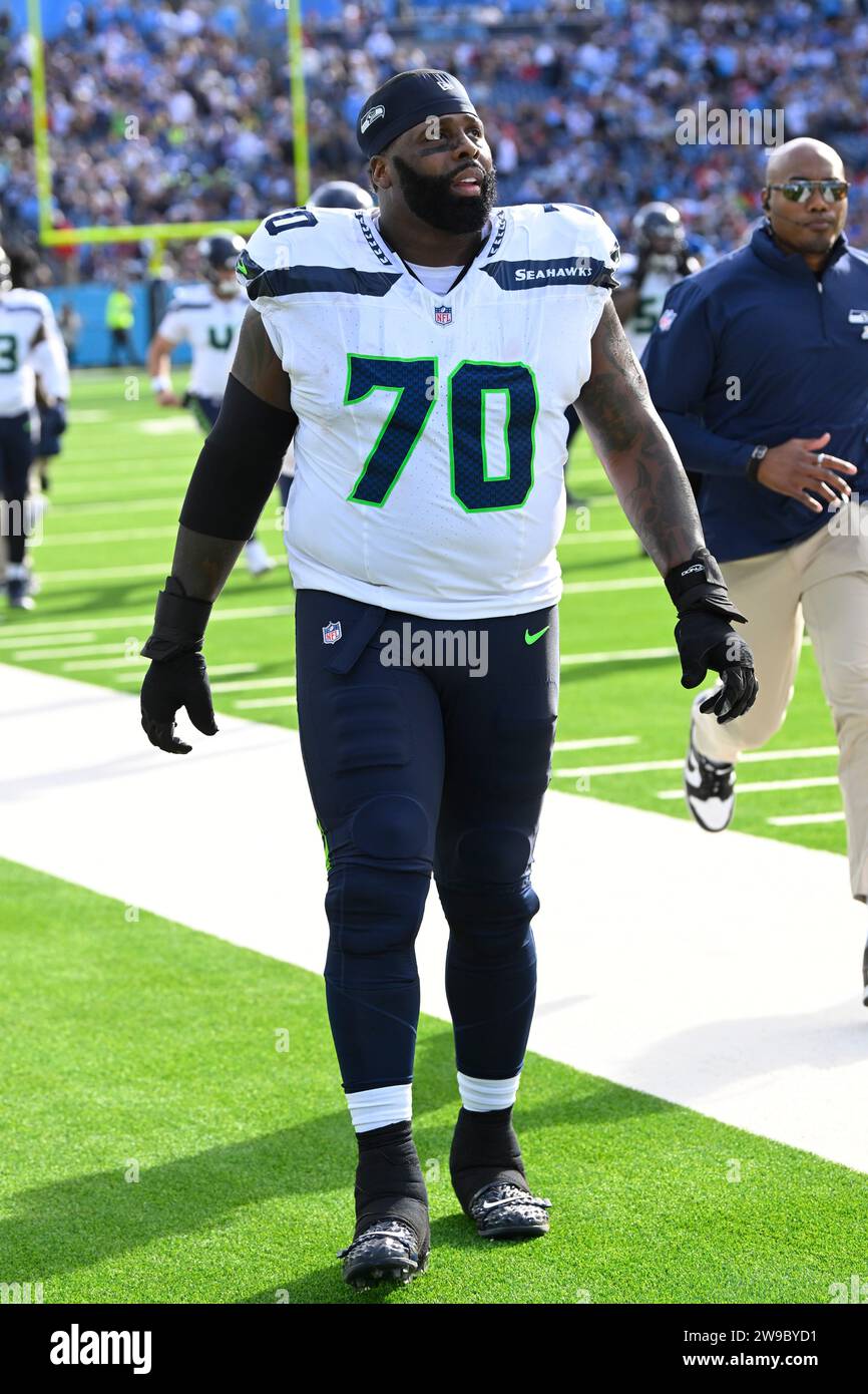 Seattle Seahawks offensive tackle Jason Peters (70) during an NFL ...