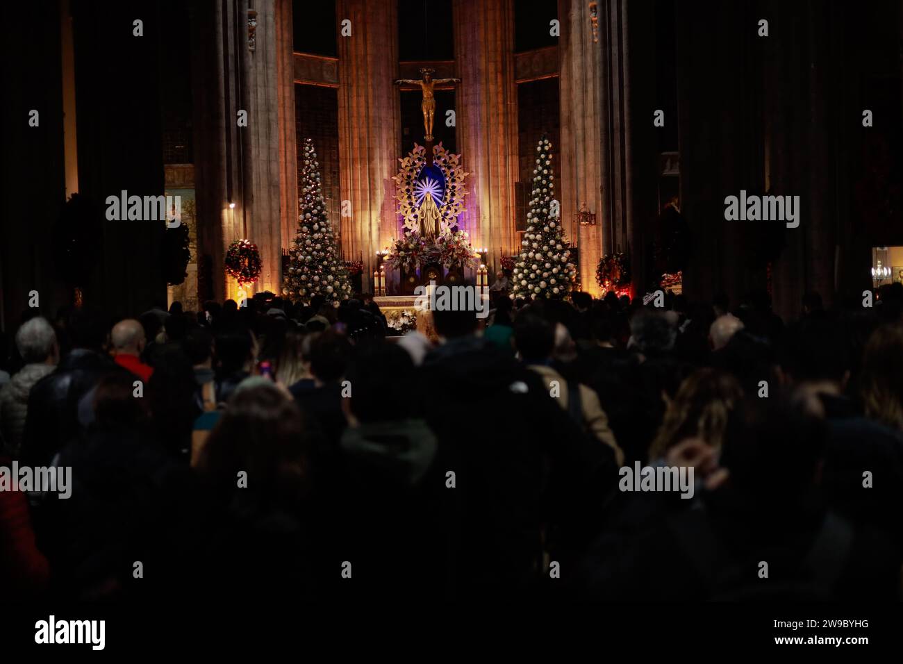 Istanbul, Istanbul, Turkey. 25th Dec, 2023. Christians celebrate the ...