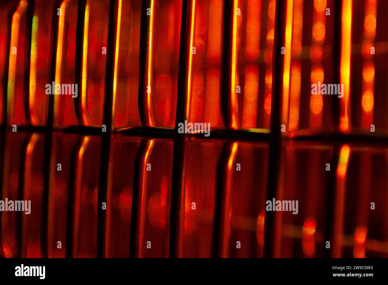 abstract red metal fence background Stock Photo - Alamy