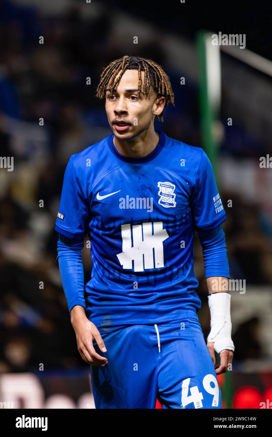 26th December 2023; St Andrews, Birmingham, West Midlands, England; EFL ...