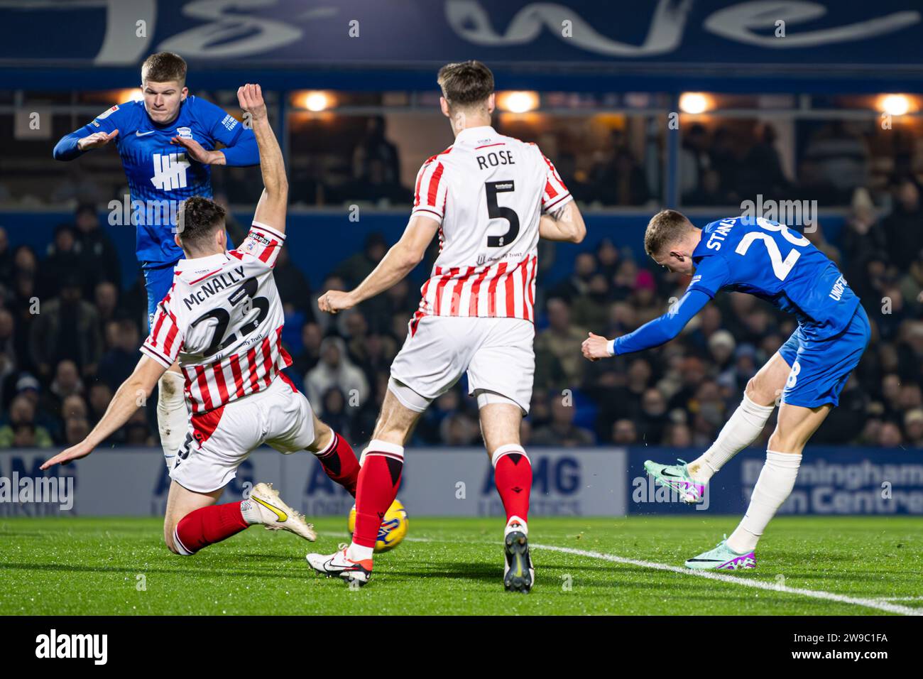 26th December 2023; St Andrews, Birmingham, West Midlands, England; EFL Championship Football ...