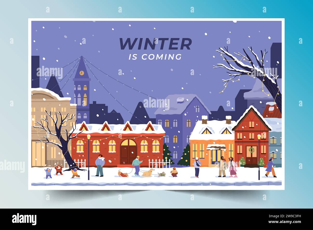 Bench winter Stock Vector Images - Alamy