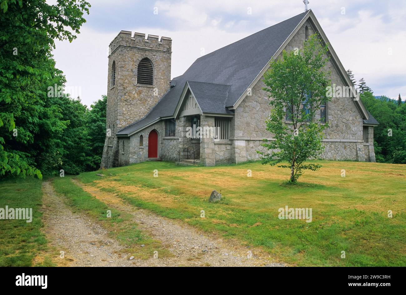 Joseph Stickney Memorial Chapel in Bretton Woods, New Hampshire. Built ...
