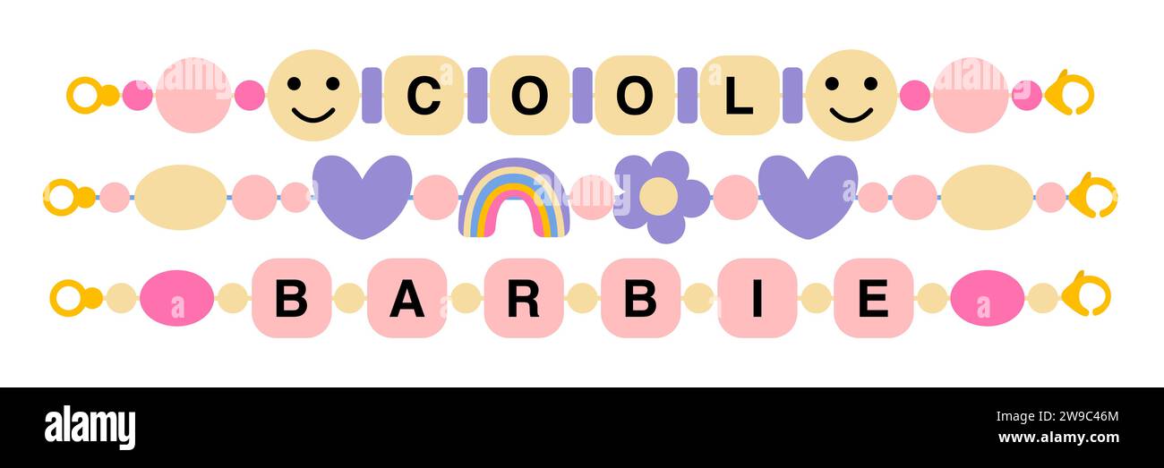 Pink plastic heart decoration Stock Vector Images - Alamy