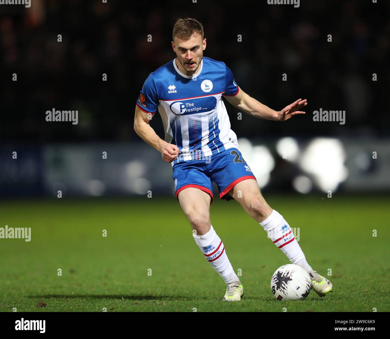 Brody Paterson of Hartlepool United during the Vanarama National League ...