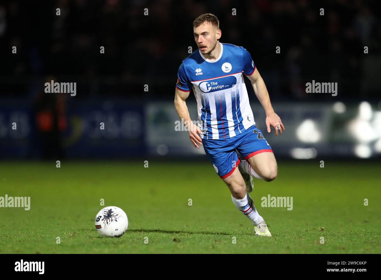 Brody Paterson of Hartlepool United during the Vanarama National League ...