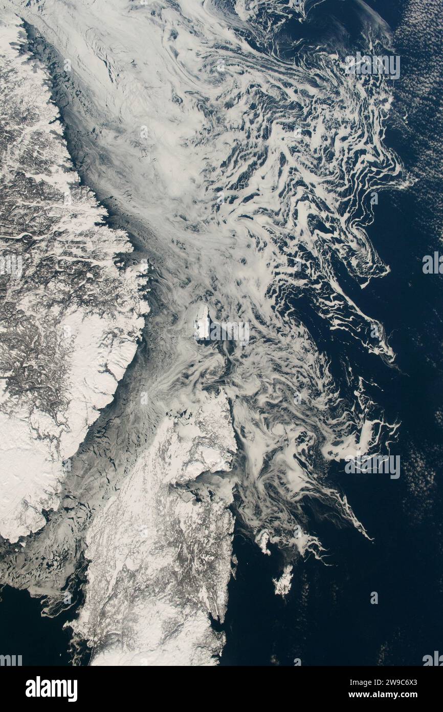 Newfoundland. 7th Feb, 2023. An astronaut aboard the International ...