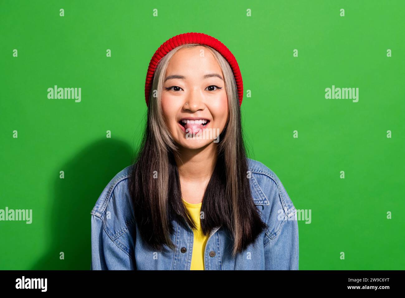 Portrait funky japanese teen facial hi-res stock photography and images - Alamy