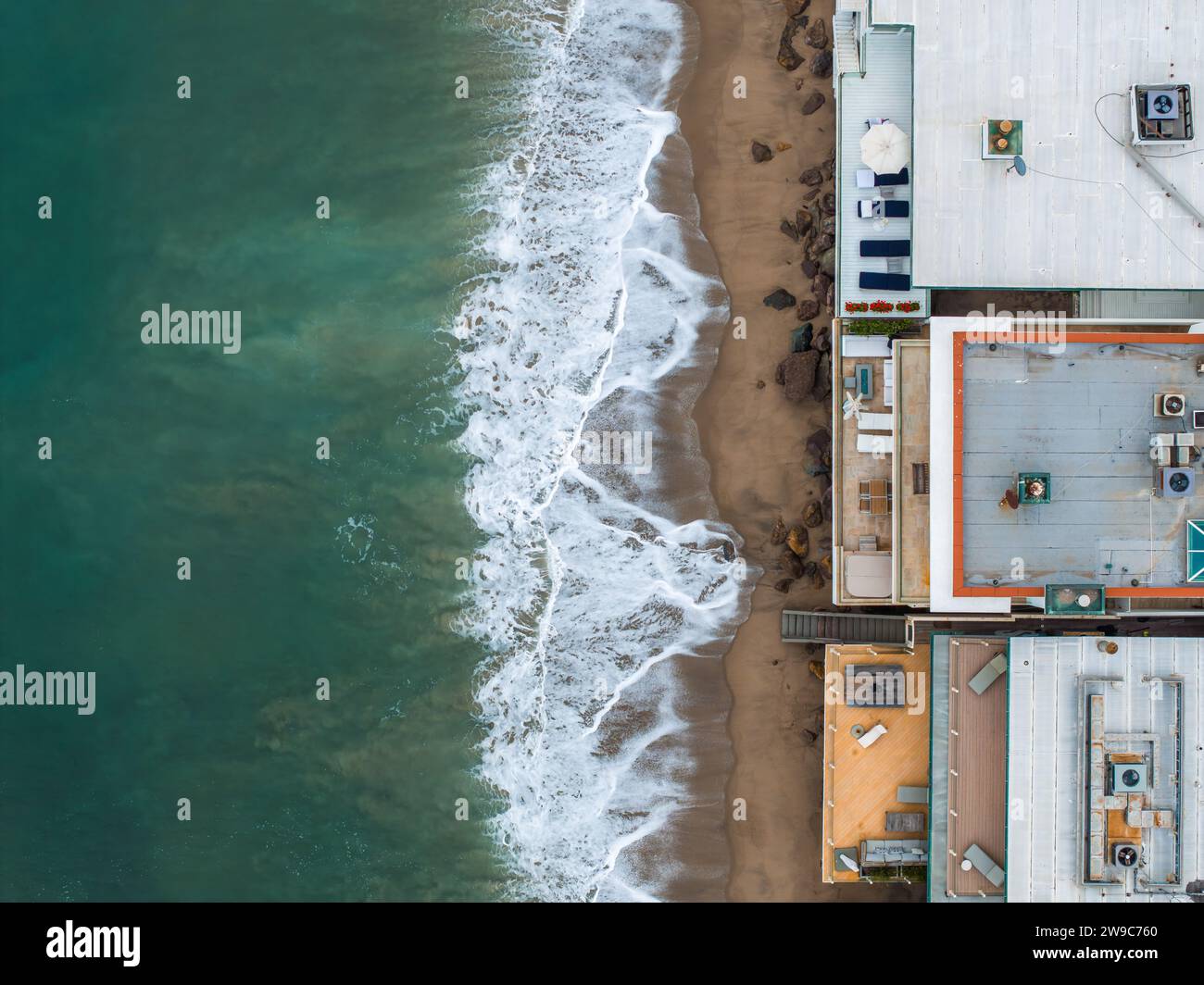 Malibu house aerial hi-res stock photography and images - Alamy