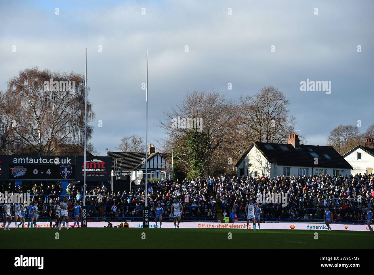 Leeds, England - 26 December 2023 - Wakefield Trinity fans during the ...